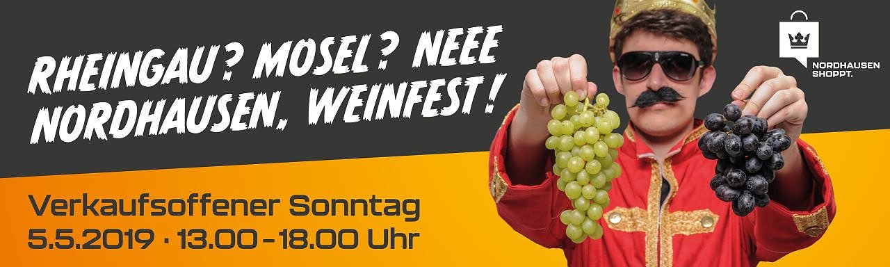 Verkaufsoffener Sonntag Nordhausen